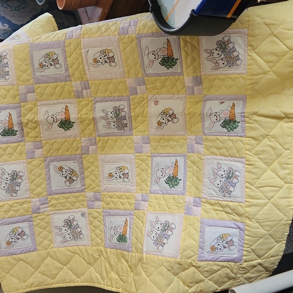 Bedding | Bunny Baby Quilt | Poshmark